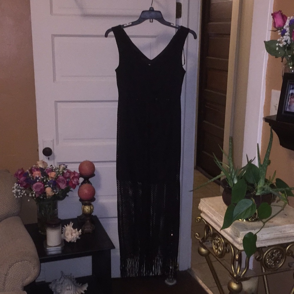 Super Sexy Crochet Maxi Dress Gem